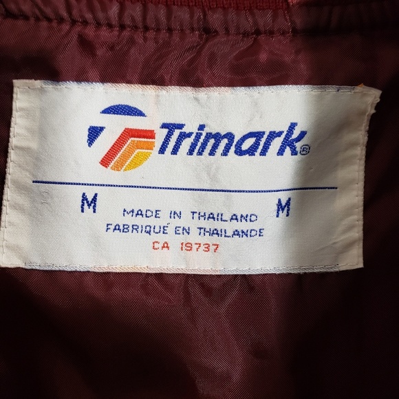 Trimark | Jackets & Coats | Vintage Trimark Triwing Bomber Varsity ...